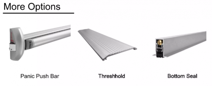 Intertek Honeycomb 50mm Leaf Steel Fire Exit Doors